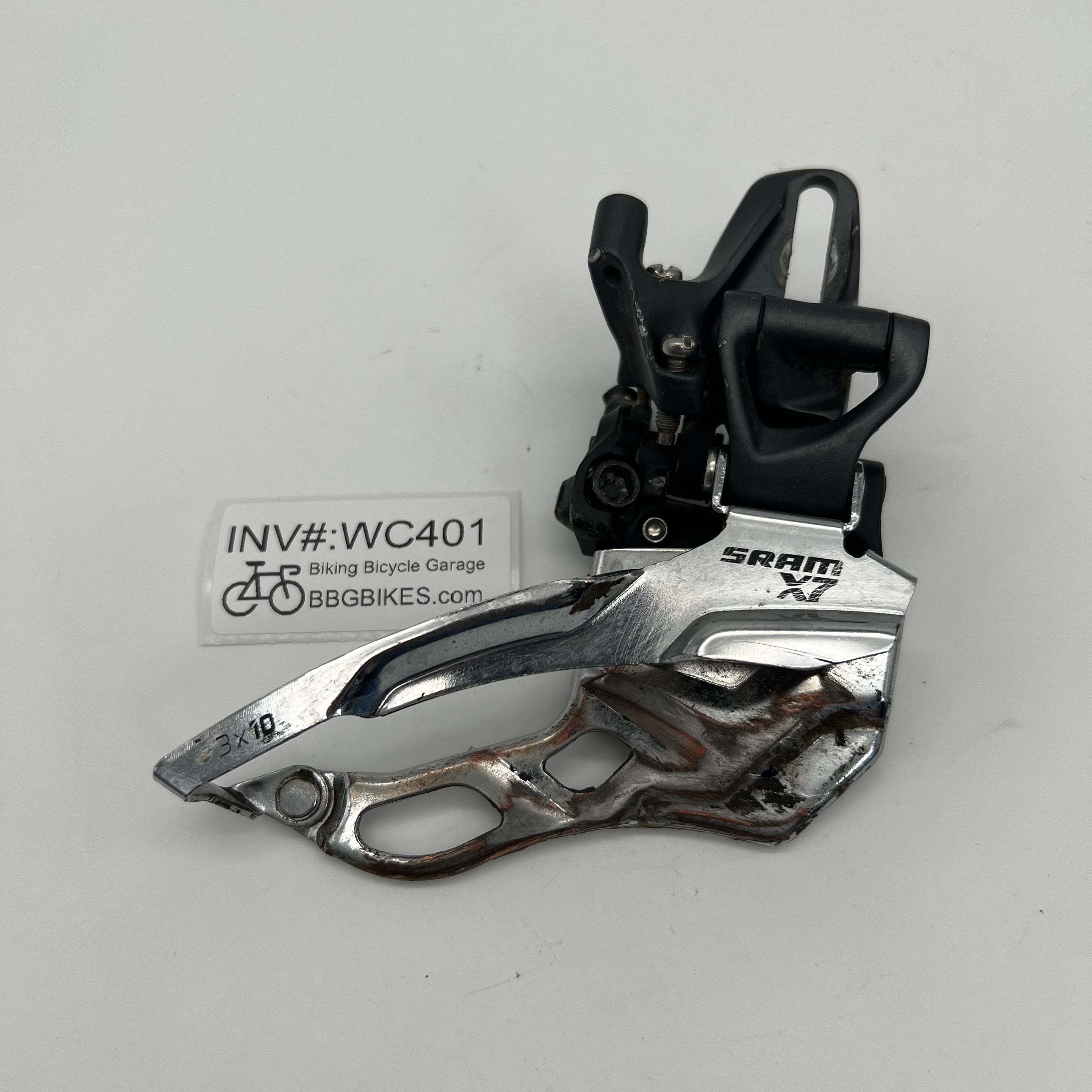 SRAM X7 Front Derailleur Used – BikingBicycleGarage