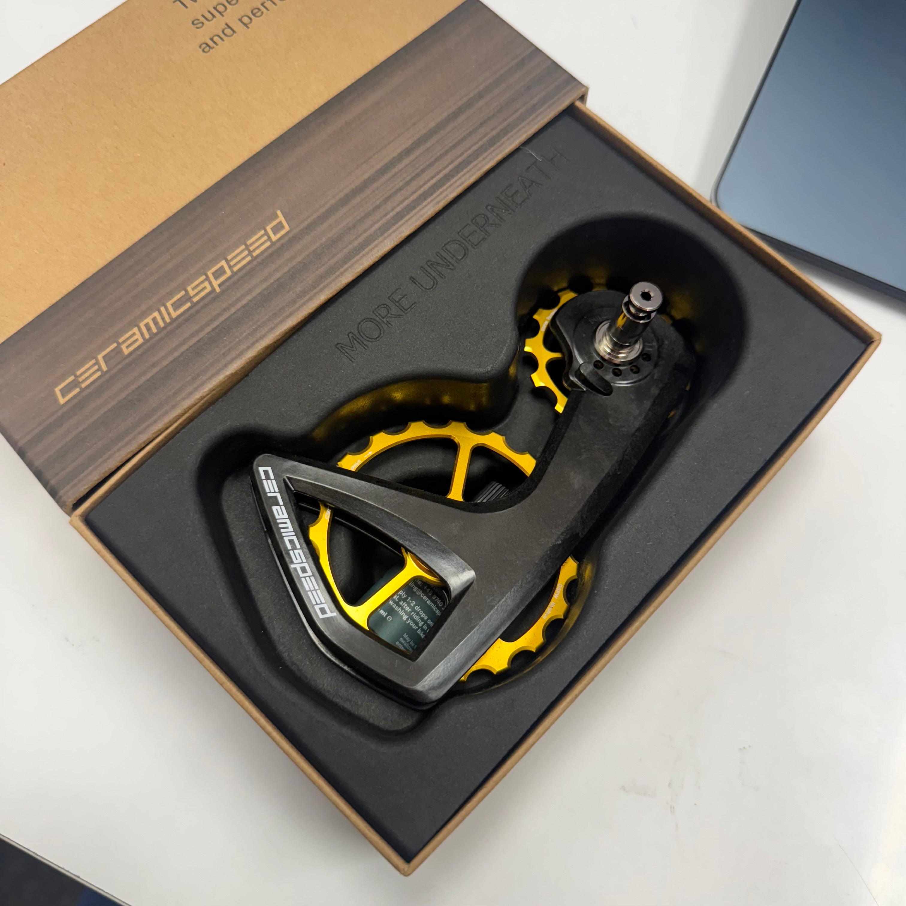 NEW CeramicSpeed OSPW RS Shimano Dura-Ace 9250 / Ultegra 8150 - Gold ...